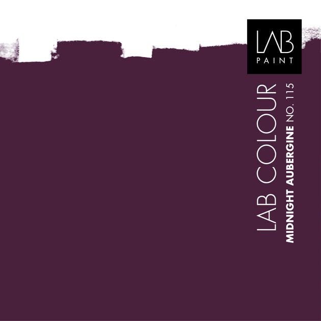 LAB PAINT Wallpaint | AUBERGINE NO. 115