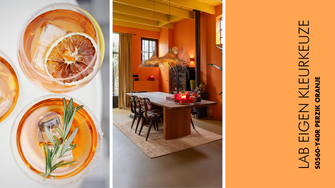 ONTDEK DE TRENDKLEUR ORANJE | LAB PAINT