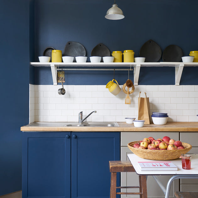 Farrow & Ball Casein Distemper | Stiffkey Blue no. 281