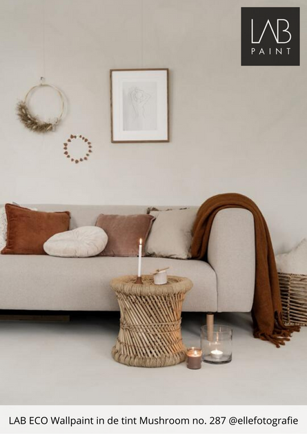 LAB PAINT Wallpaint | MUSHROOM NO. 287