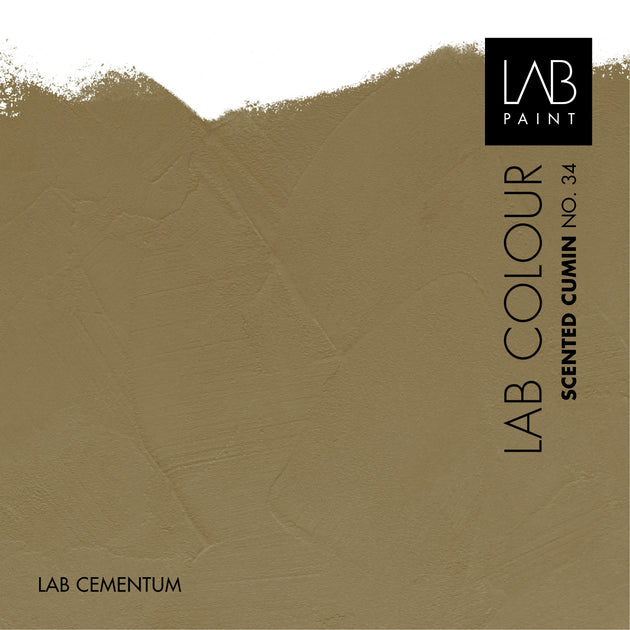 LAB Cementum Walls | Scented Cumin no. 34 | View all 176 colors!